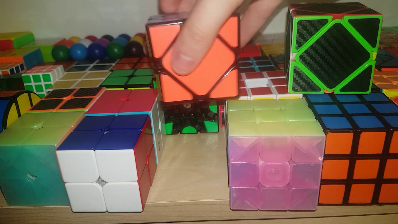 My Rubik's Cube Collection - Jan 2020 - YouTube