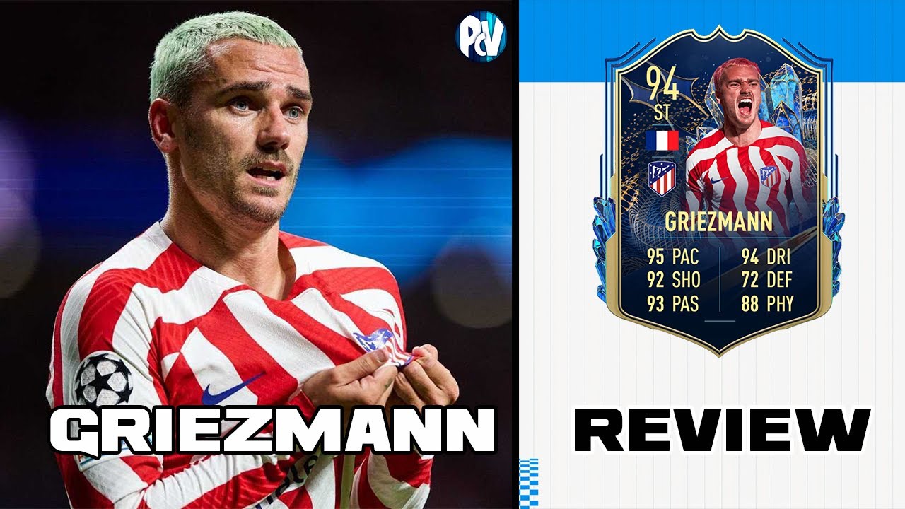SIMPLEMENTE ESPECTACULAR!! | REVIEW ANTOINE GRIEZMANN TOTS 94 - FIFA 23 | - YouTube