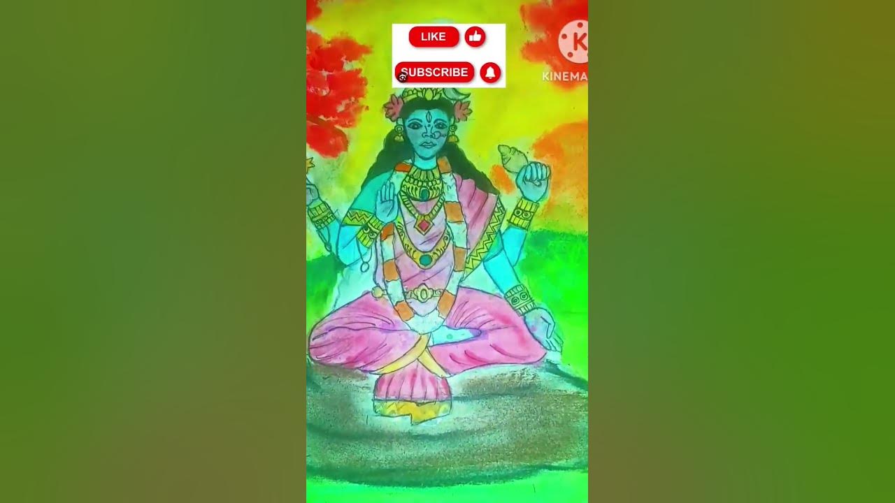Trending Durga Mata Drawing By S And K Arts Youtube