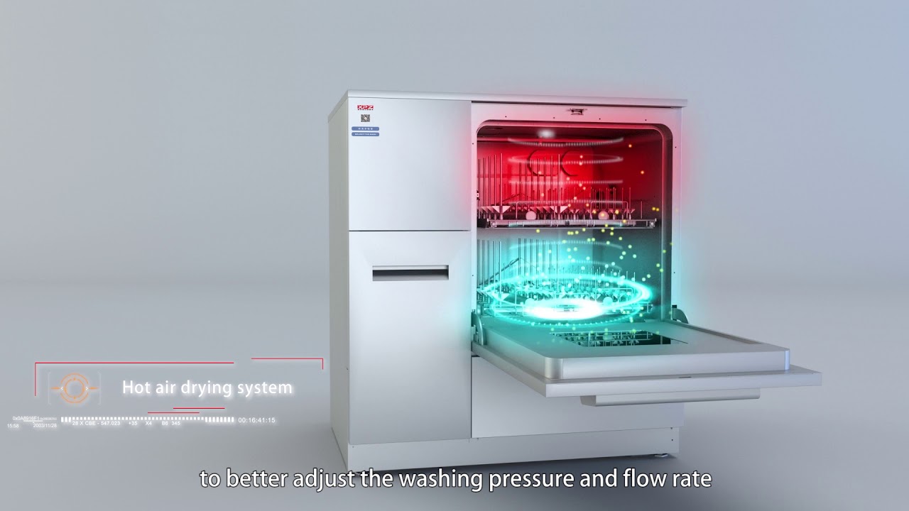 laboratory washer - YouTube