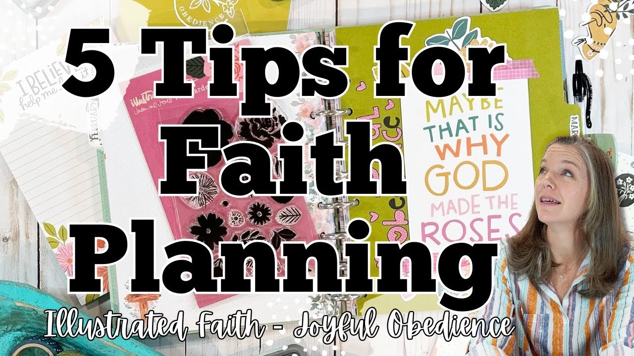 5 Tips for Faith Planning || Faith Plan With Me - YouTube
