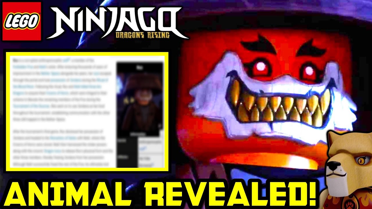 ROX SPECIES REVEALED! 😈 What Animal She Is Confirmed! Ninjago Dragons ...
