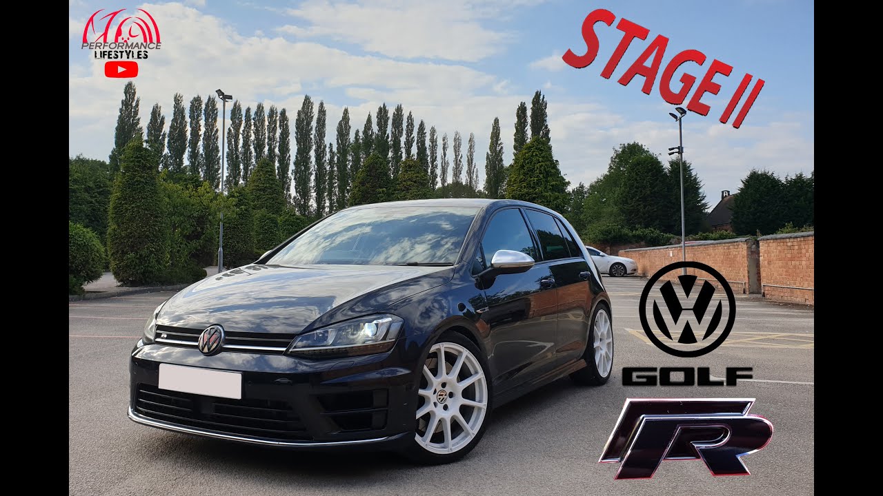 VW Golf R DSG Stage 2 II 400BHP FAST CAR 0 to 60 DRAGGY!! - YouTube
