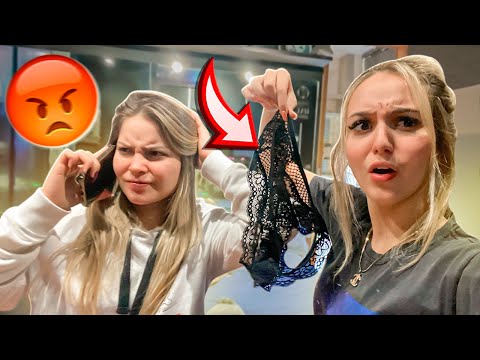 FIZ O LEO E A NATH BRIGAR! Coloquei uma calcinha na gaveta dele.