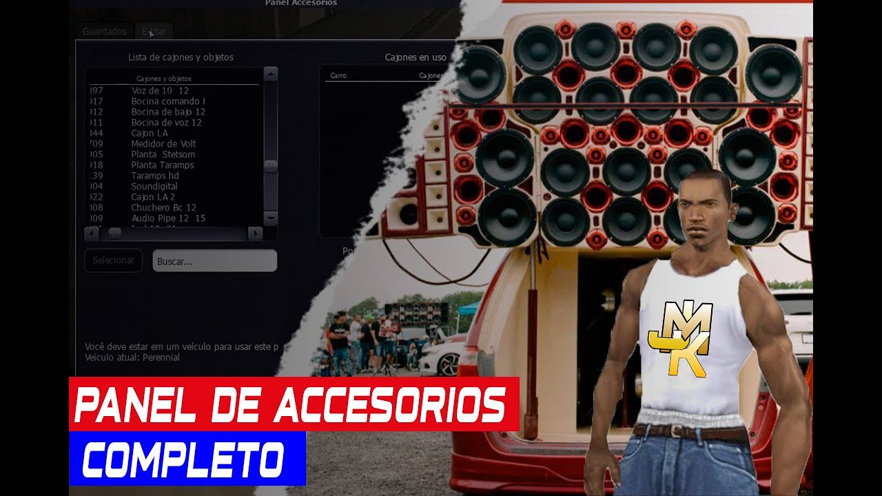 PANEL DE ACCESORIOS PARA TU SERVIDOR DE MTA - YouTube