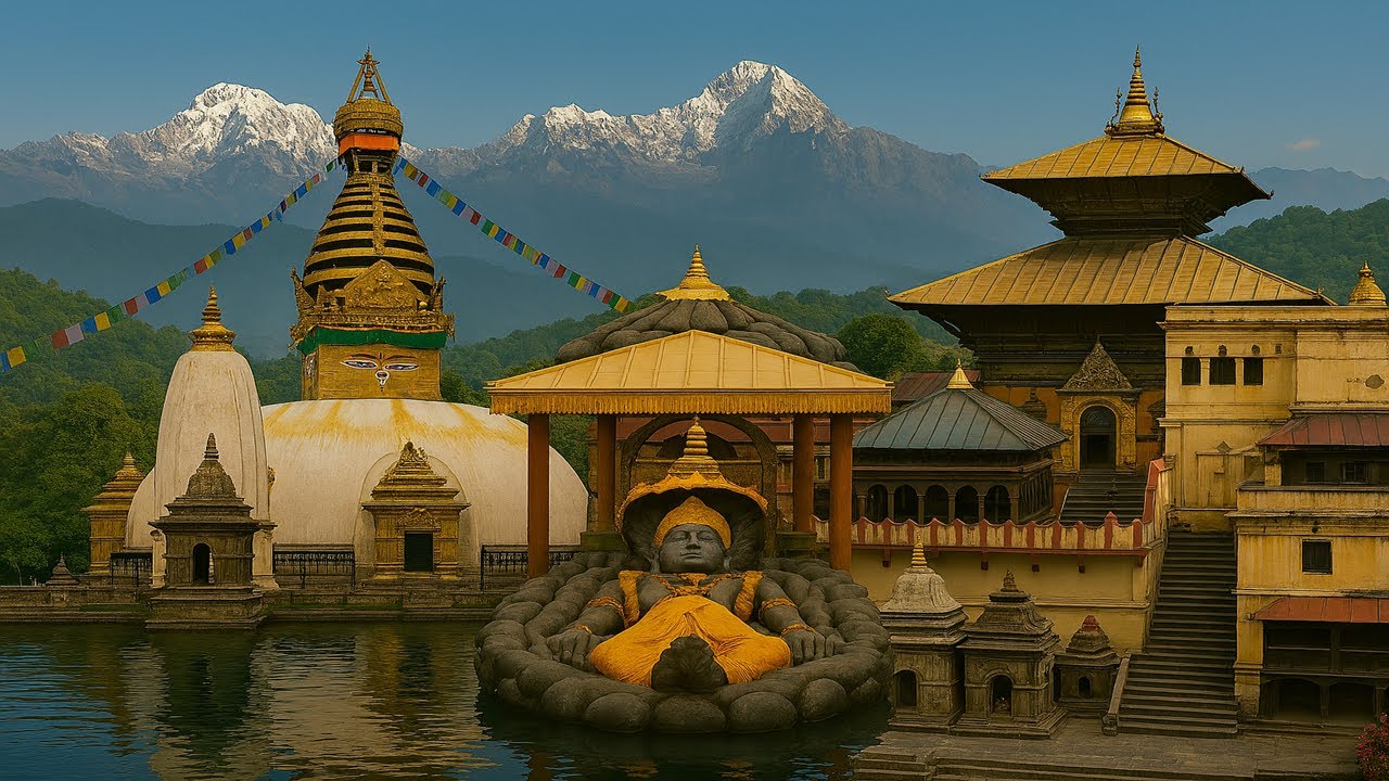Kathmandu's Holy Trinity: Budanilkantha, Pashupatinath, Swayambhunath ...