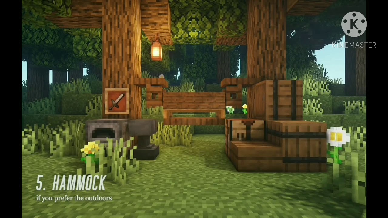 8 Minecraft bed built hacks and ideas - YouTube