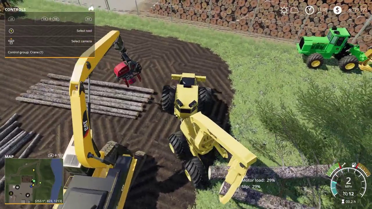 Cutting some big timber - YouTube