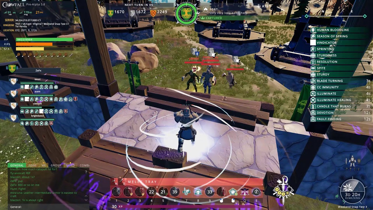 Winterblades - Crowfall Templar 5.8 - YouTube