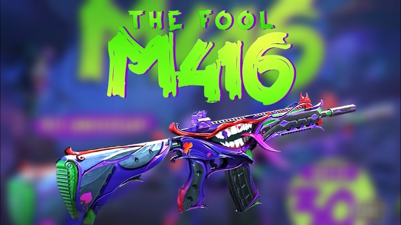 😈MAXING THE MYTHIC FOOL M416😈PLAYED WITH M416 FOOL SKIN😈 #m416spray # ...