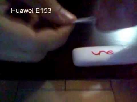Modem Huawei E153 como Insertar SIMCARD - YouTube