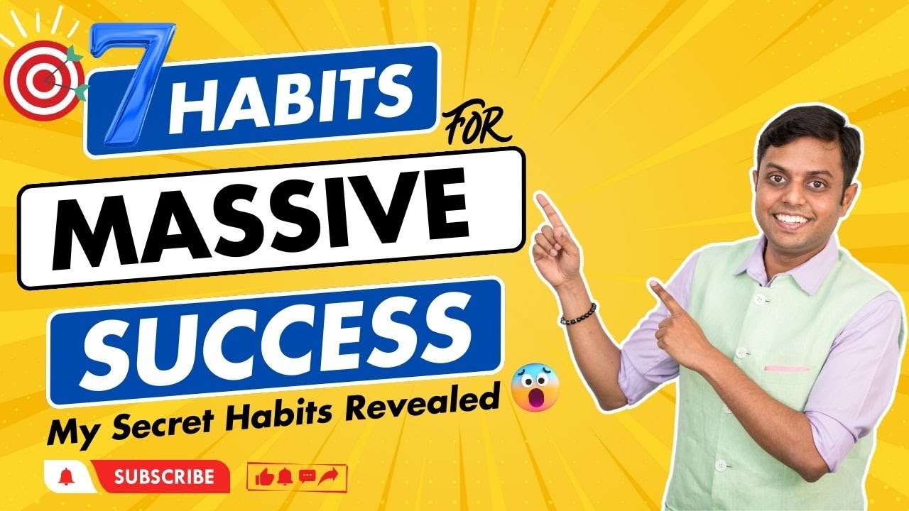 7 Habits of Highly Effective & Successful People - Dr M V Priyaank ...