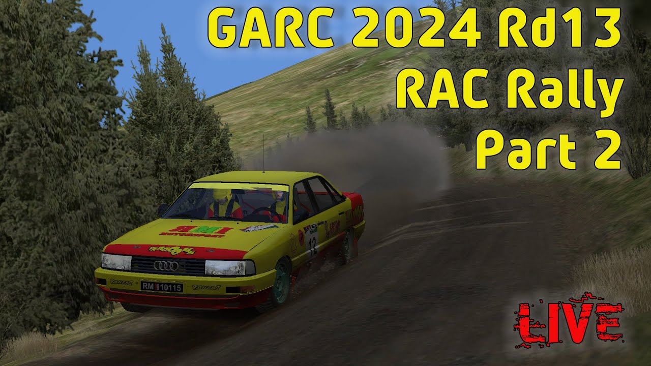 RAC Rally 2024 - GARC Rd13 Pt2 - Richard Burns Rally - YouTube