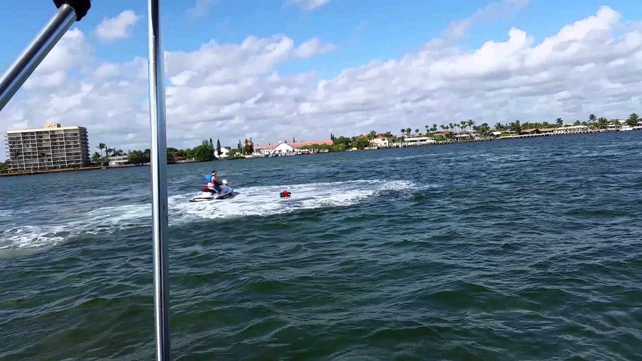 Melinda's Water Jet Pack Ride - YouTube
