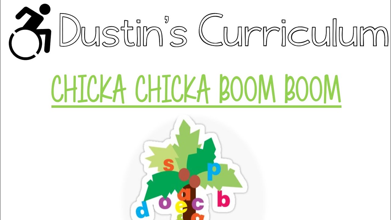 Chicka Chicka Boom Boom Adapted Sensory Lessons - YouTube