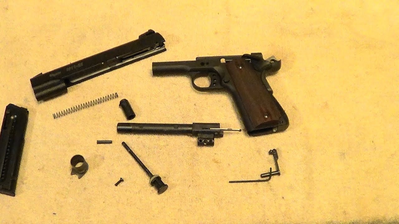 Sig-Sauer 1911-22 Disassembly - YouTube