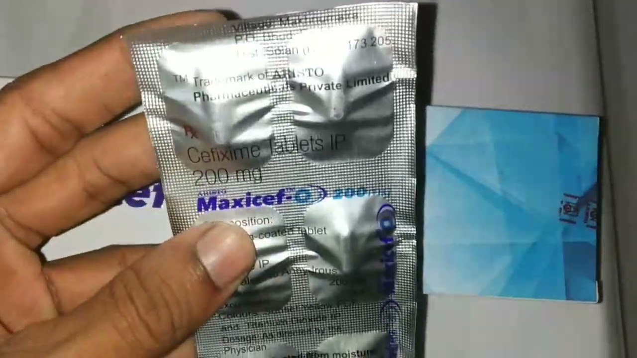 maxicef o 200 mg tablets.. - YouTube