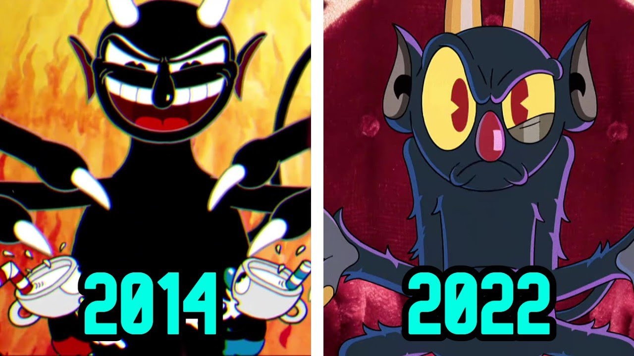 Evolution of The Devil in Cuphead (2014-2022) - YouTube