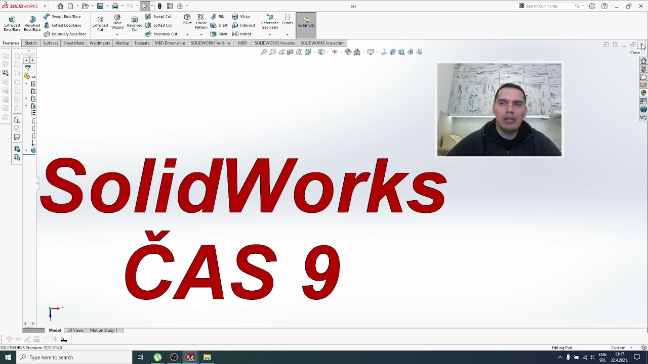 SolidWorks deveti čas - Osnove sklopa - YouTube