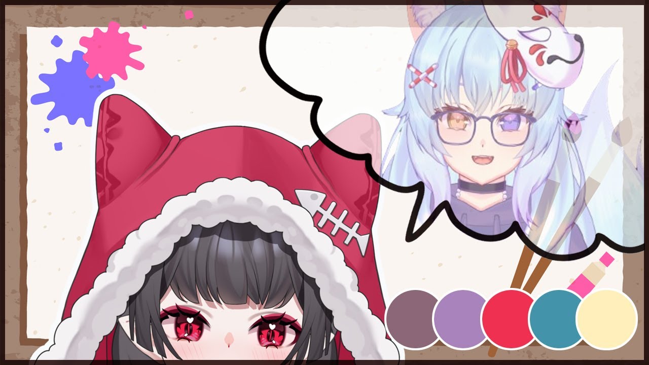 【VTuber Palette Challenge】 Vol. 4 @CuptheKitsune - YouTube