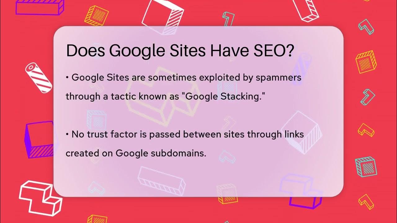 Does Google Sites Have SEO? - SearchEnginesHub.com - YouTube