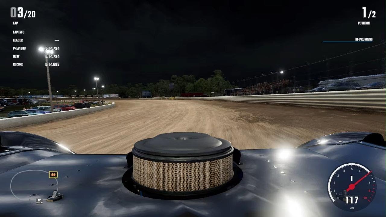 World of Outlaws volusia pro late model setup 14.6s-7s - YouTube