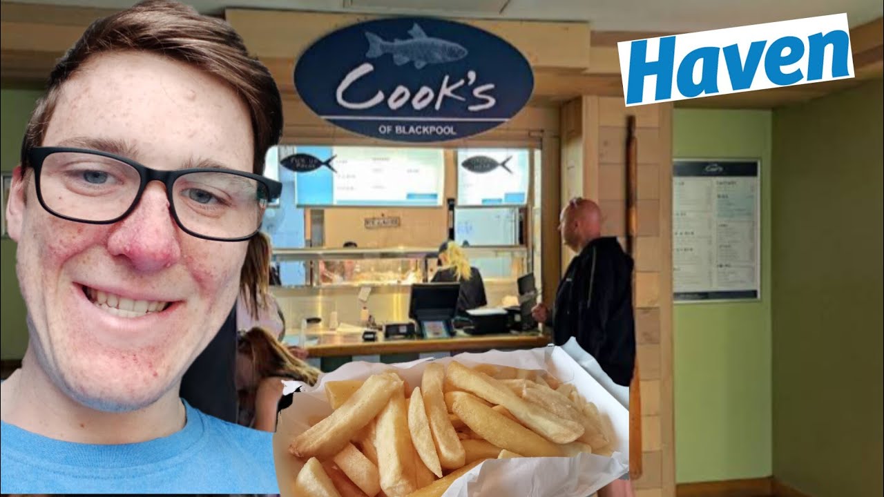 Haven Marton Mere Holiday Village cooks fish and chips - YouTube
