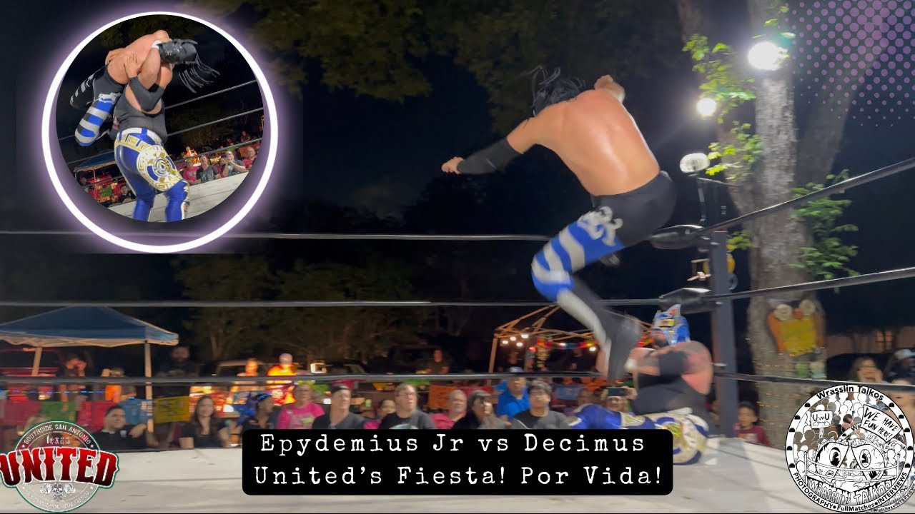 (Full Match) Epydemius Jr. vs Decimus United's Fiesta! Por Vida! - YouTube