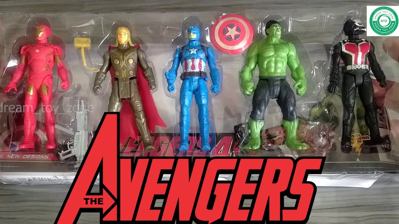 Avengers Toys | Action Figures Unboxing | Cheap Toys For Kids Ironman ...