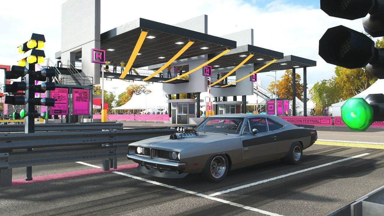 Forza Horizon 4 | Dodge Charger R/T & 6.2L V8 DSC Drag Racing Setup ...