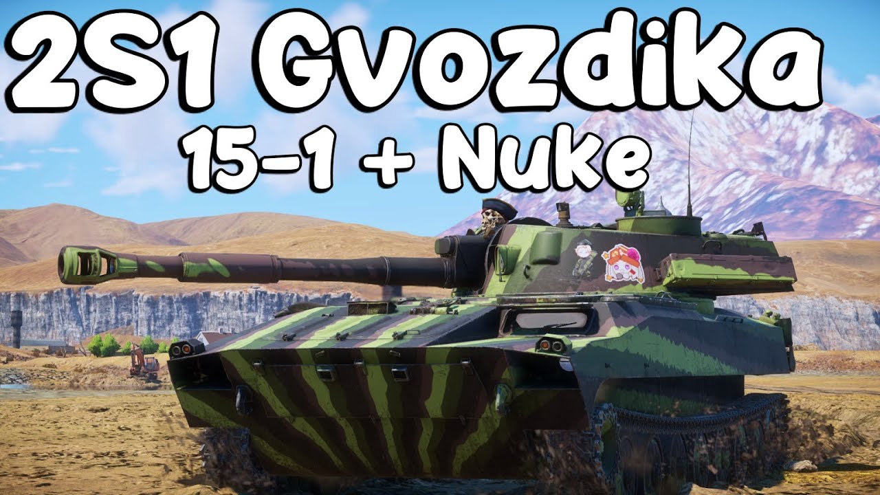 2S1 (Hungary) 15-1 + Nuke. Suprisingly Effective HE For A 122. - YouTube