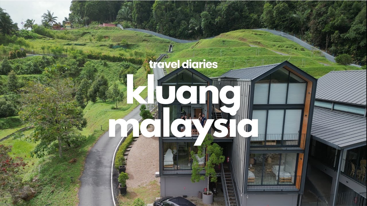 travel diaries | talula hill farm resort, kluang, malaysia vlog - YouTube