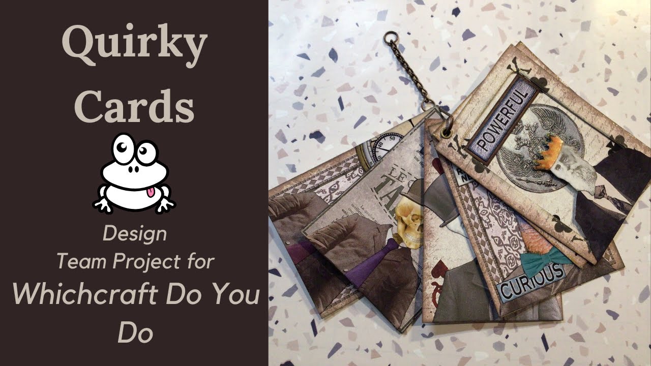 Quirky Cards - Whichcraft Do You Do DTP - YouTube
