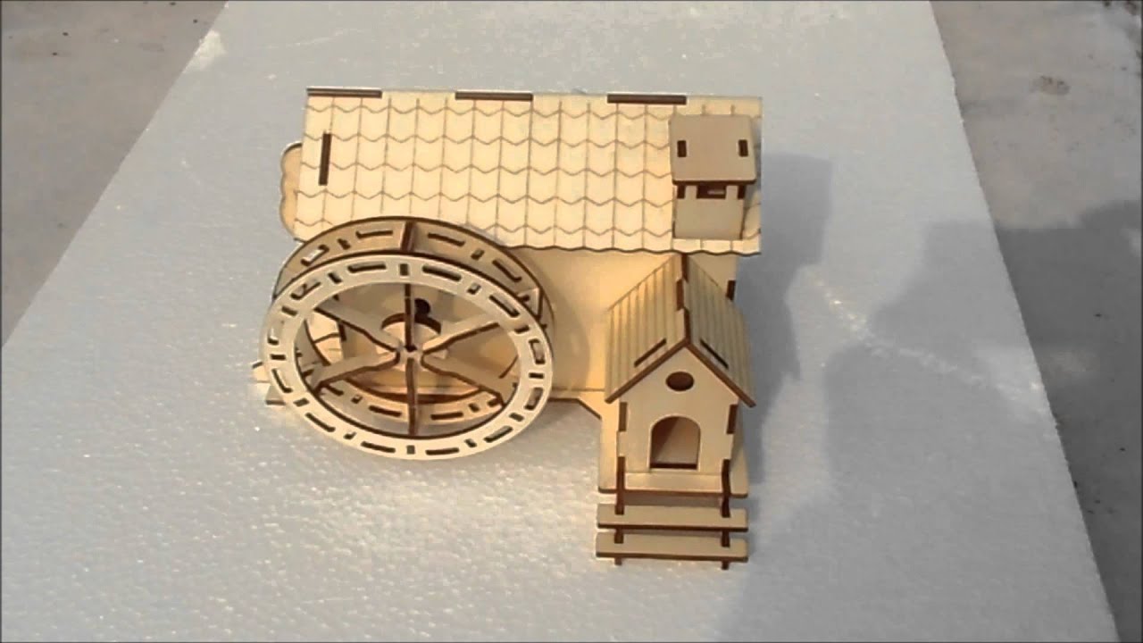 Solar Powered Educational Toy - Water Wheel - YouTube
