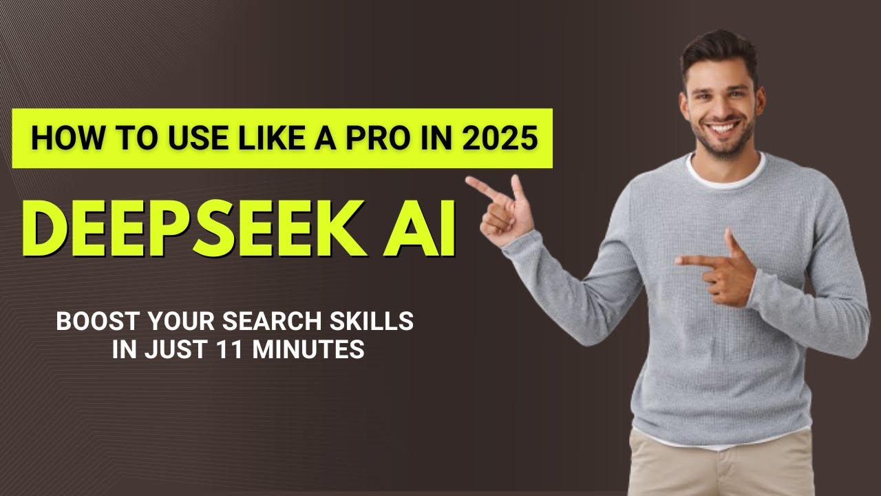 How to Use DeepSeek AI Like a Pro in 2025 | Full Tutorial Fast & Easy Guide - YouTube