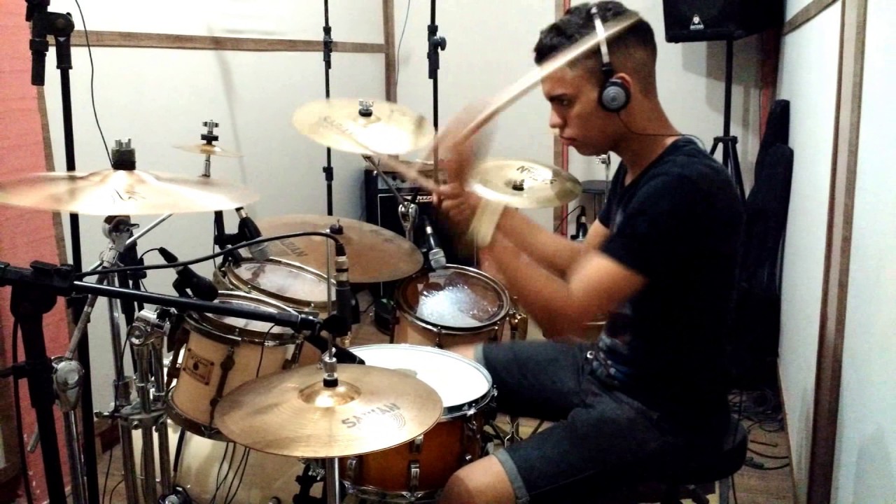 Povo Adquirido - Coral Resgate Drum Cover Lucas Huan - YouTube