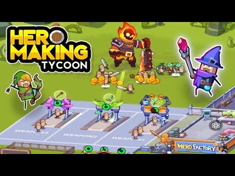 Hero Making Tycoon : Idle Games - Gameplay Walkthrough Part 1 - YouTube