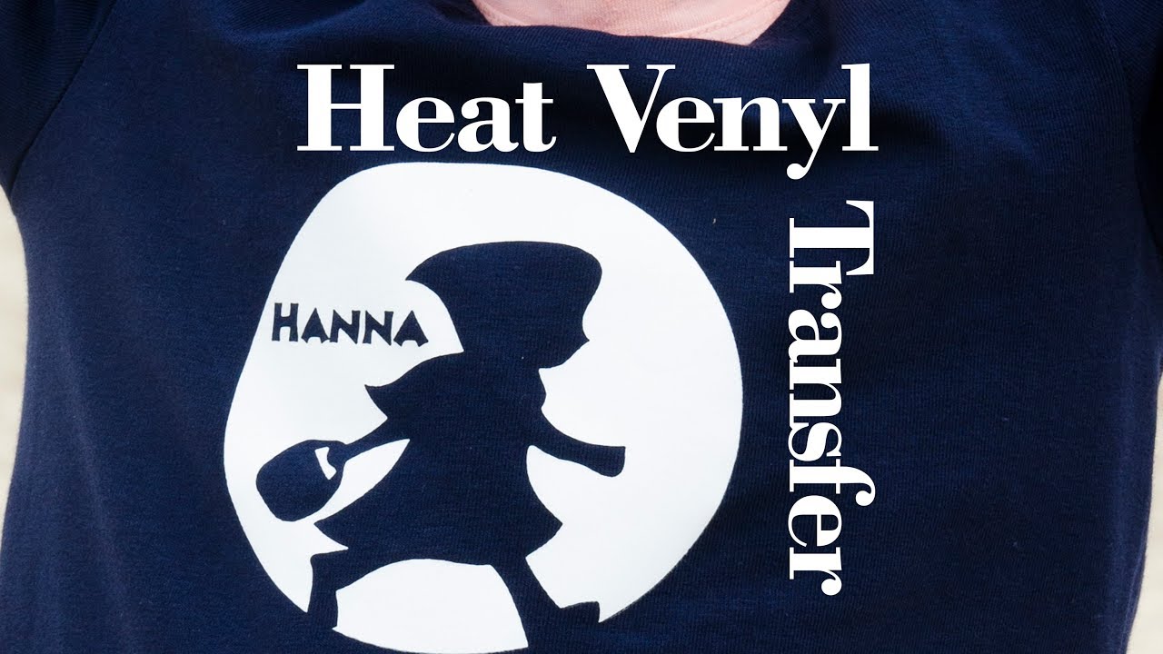 DIY Heat Vinyl Transfer to Create T-Shirt And Customs Projects - YouTube