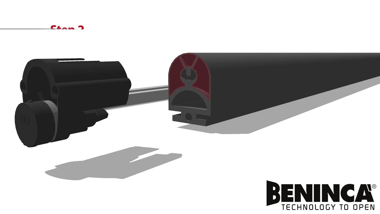 ASO Safety Edge Assembly - Beninca UK - YouTube