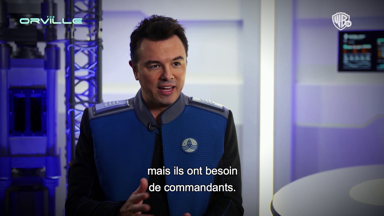 The Orville │ Captain Ed Mercer │ Warner TV France - YouTube