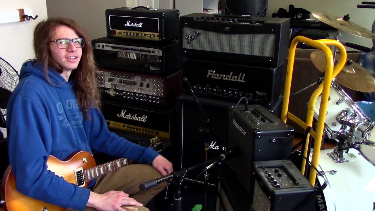 Guitar Amp Collection and Review - YouTube