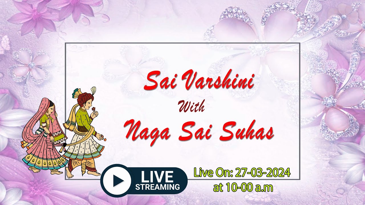 Sai Varshini with Naga Sai Suhas Wedding Live - YouTube