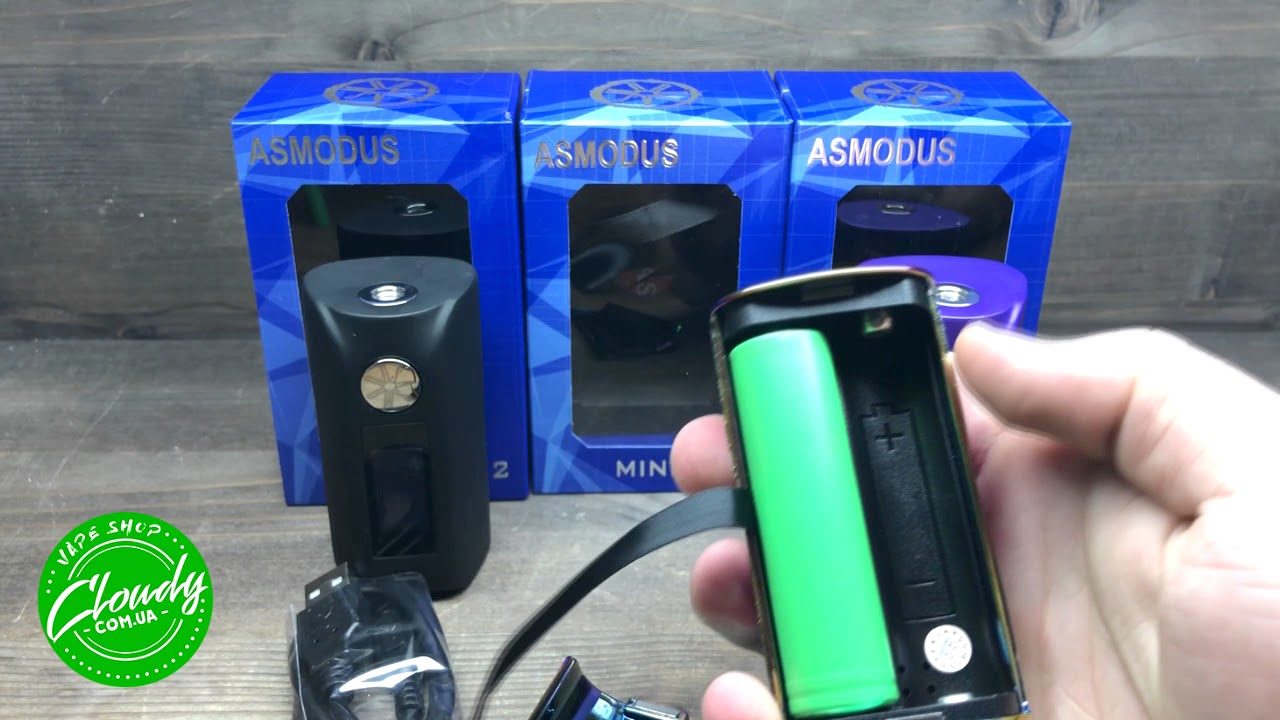 Обзор ASMODUS MINIKIN V2 180W TOUCH SCREEN - YouTube