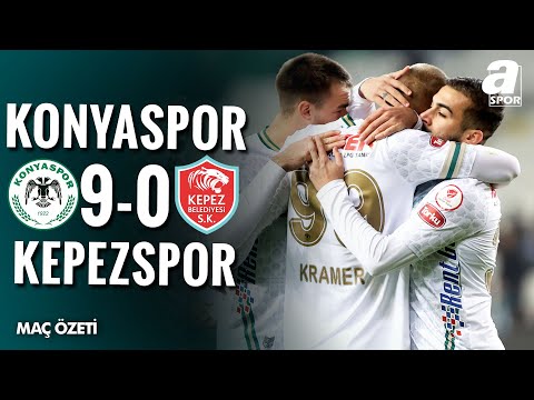 Konyaspor 9-0 Kepezspor | MAÇ ÖZETİ | Ziraat Türkiye Kupası 4. Tur Maçı | 04.12.2024