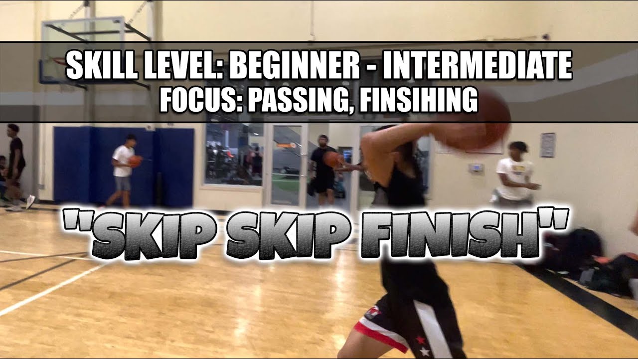 Skip Skip passing and finishing drill - YouTube