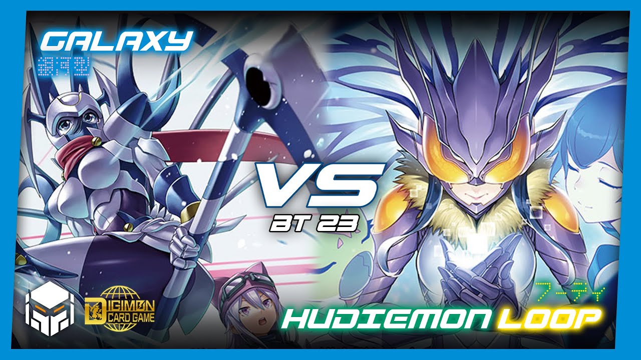 Galaxy vs Hudiemon Loop [Digimon Card Game & TCG BT23] - YouTube
