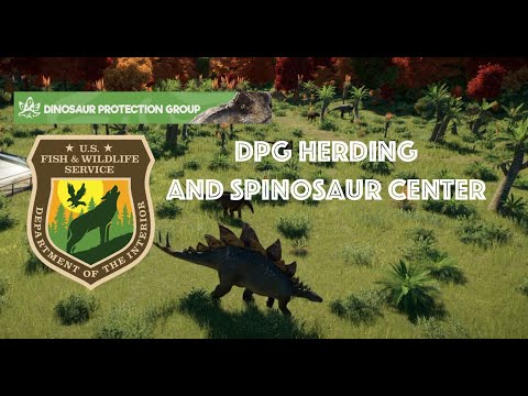Huge Dinosaur Protection Group Facility | Speedbuild | Modded ...