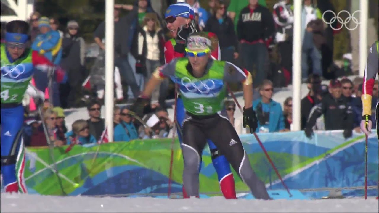 Cross Country Skiing Women Team Sprint Gold | Vancouver 2010 - YouTube