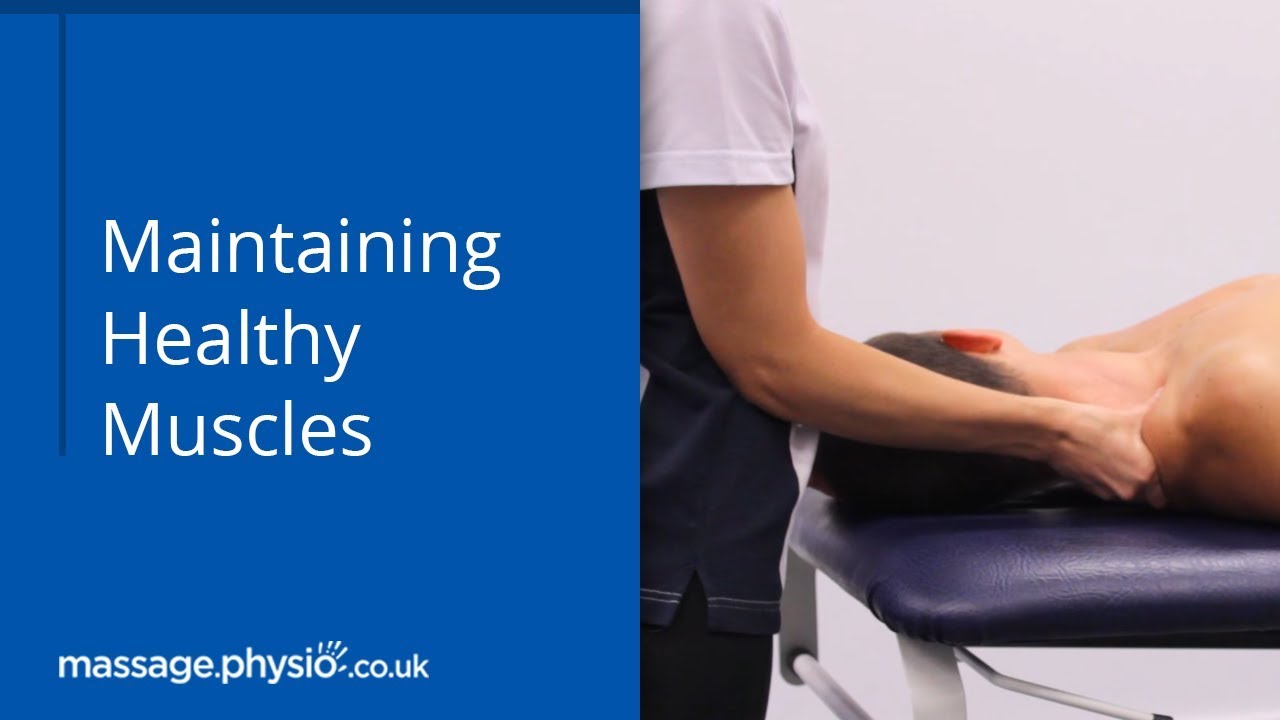 Massage For Maintaining Healthy Muscles - YouTube