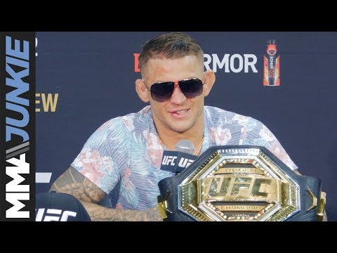 UFC 236: Dustin Poirier post fight interview